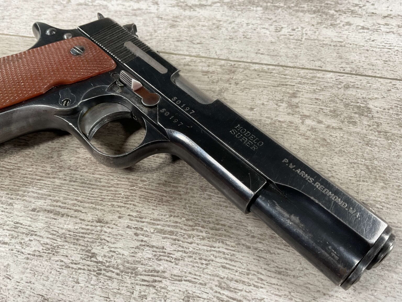 STAR MODEL B "SUPER" 9MM PISTOL 1972 MFR #3-05003-PF - Checkpoint Charlie's