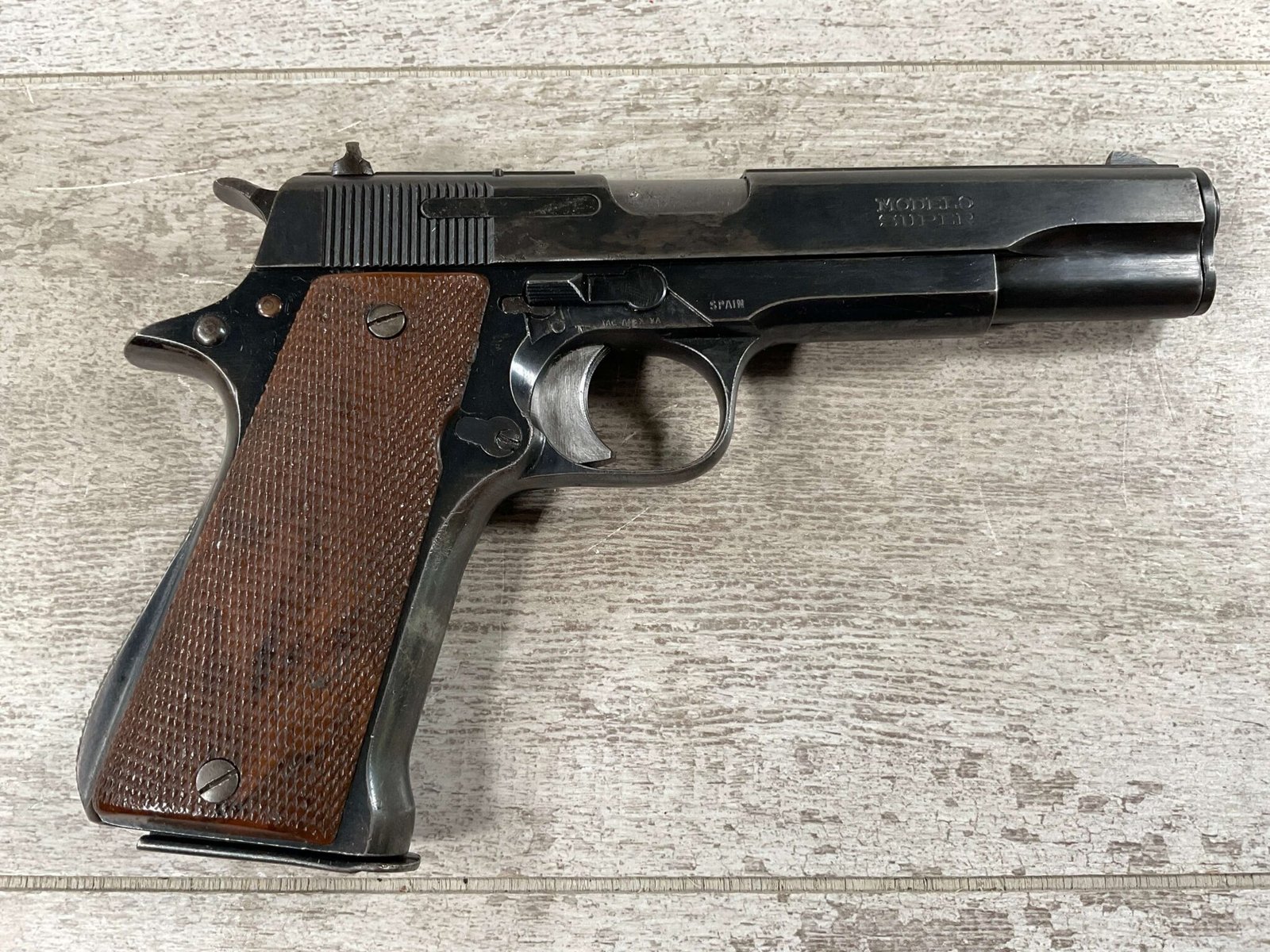 STAR MODEL A "SUPER" 9MM LARGO PISTOL #3-05004-PF - Checkpoint Charlie's