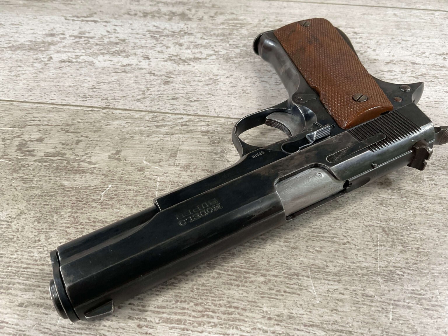 STAR MODEL A "SUPER" 9MM LARGO PISTOL #3-05004-PF - Checkpoint Charlie's