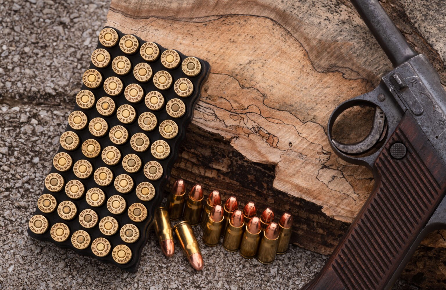 STEINEL AMMUNITION 8X22mm NAMBU 83gr FMJ 50 ROUNDS/BOX - Checkpoint ...