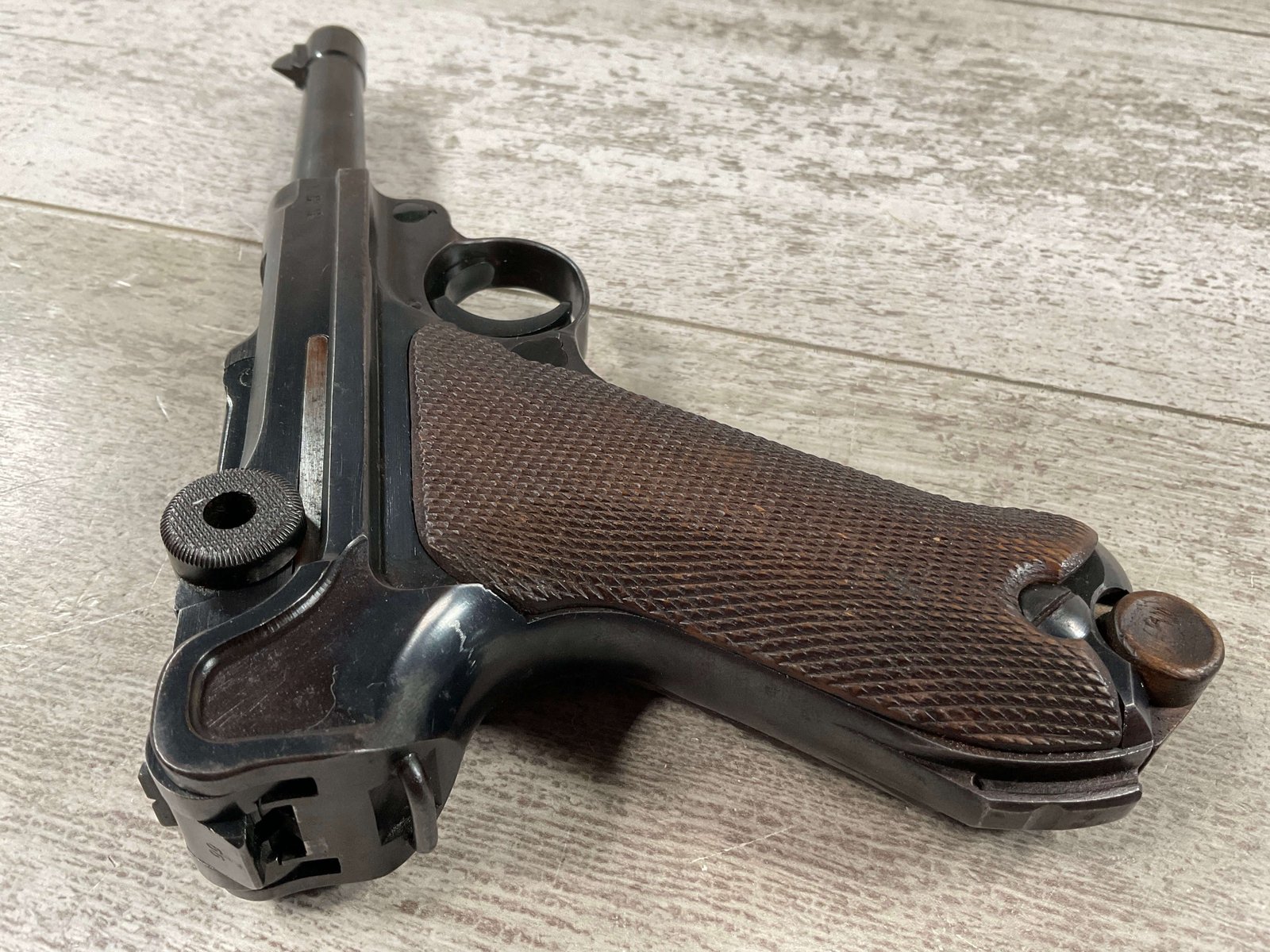 MAUSER COMMERCIAL LUGER P08 42 CODE 9MM PISTOL #3-06000-PF - Checkpoint ...