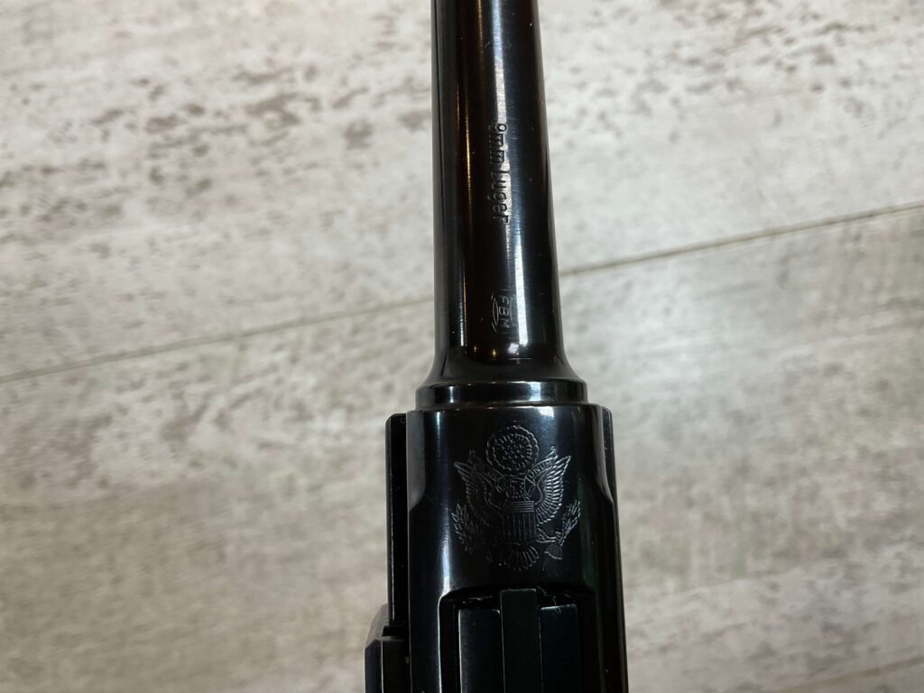 MAUSER INTERARMS AMERICAN EAGLE 4" 9MM P08 LUGER IN BOX #3-07051-BA ...