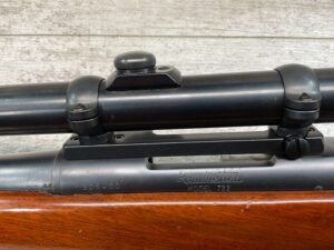 REMINGTON MODEL 722 .222 CAL BOLT ACTION RIFLE W/SCOPE #3-08004-BDH ...