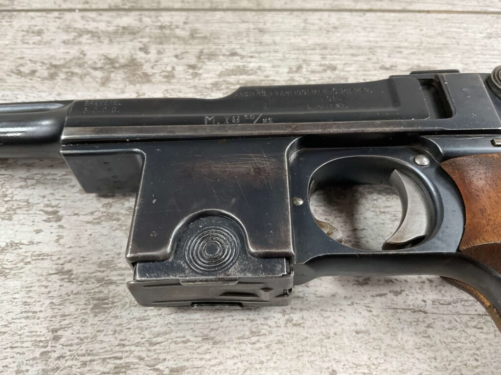 BERGMANN BAYARD 1910/21 9MM LARGO SEMI AUTO PISTOL RIG - Checkpoint ...