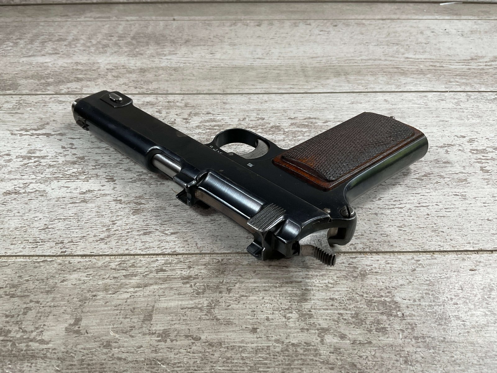STEYR 1912 9MM PARABELLUM NAZI CONTRACT EAGLE/L POLICE MARKED SEMI AUTO ...
