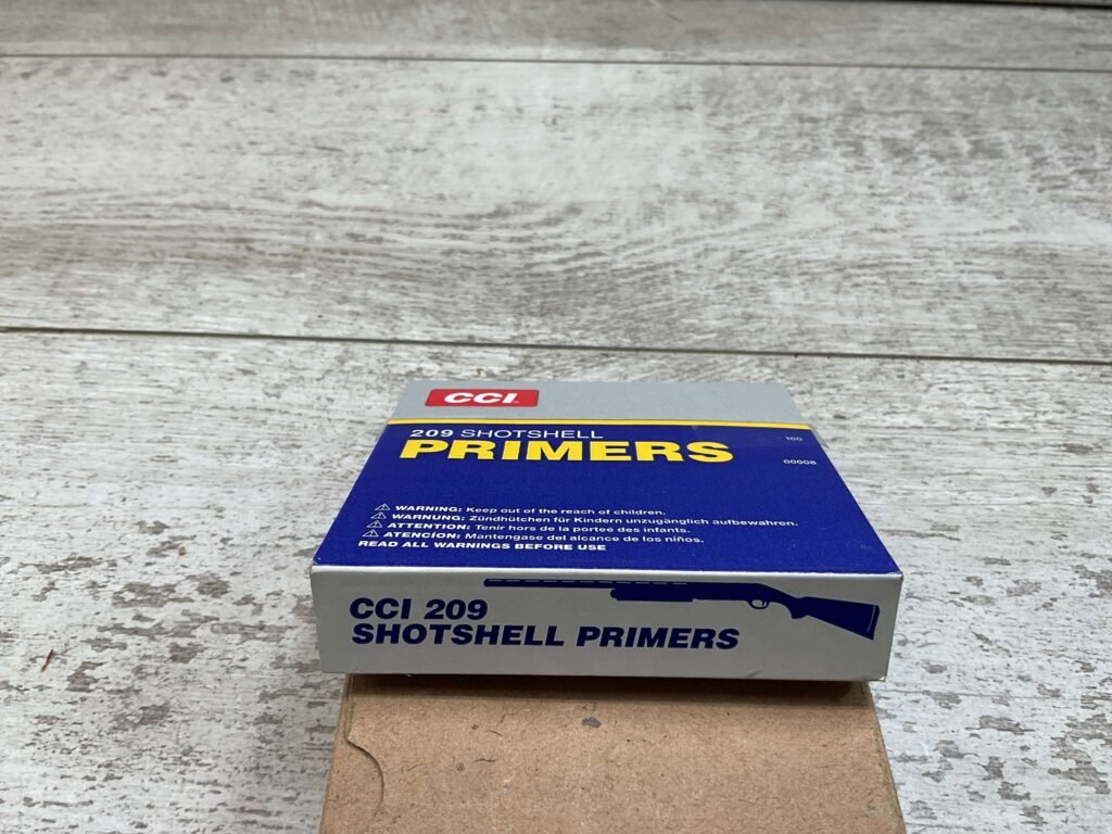 CCI PRIMERS FOR SHOT SHELLS NO. 209, QTY 175 #3-08677-BDH - Checkpoint ...