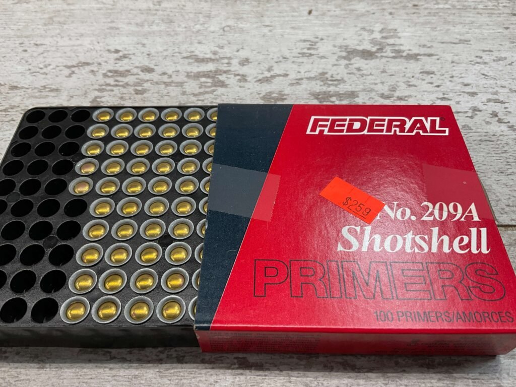 CCI PRIMERS FOR SHOT SHELL RELOADING NO. 209A, QTY 65 #3-08674-BDH ...