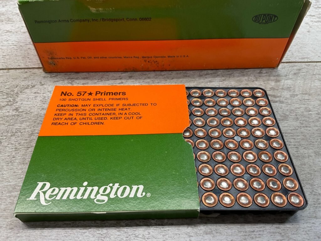 REMINGTON NO. 57 PRIMERS FOR SHOTGUN SHELL RELOADING QTY 1000 #3-08679 ...