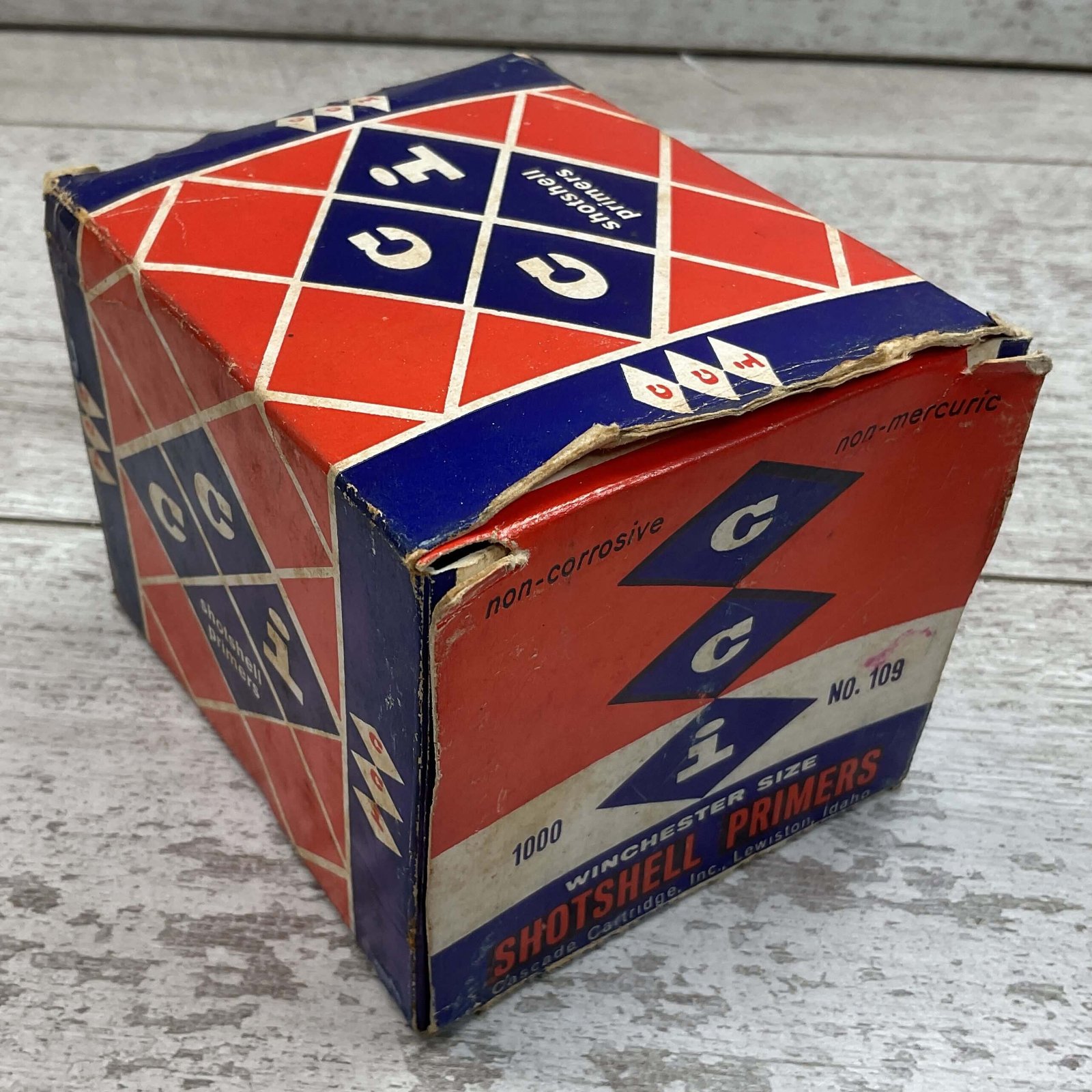 CCI PRIMERS FOR SHOT SHELL RELOADING NO. 109 VINTAGE BOX, QTY 227 #3 ...