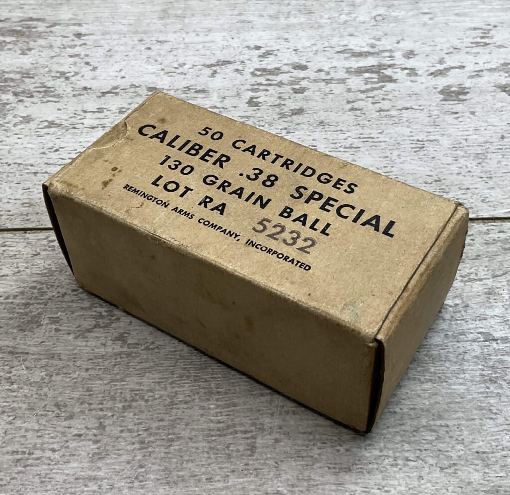 REMINGTON ARMS COMPANY USAF .38 SPECIAL CALIBER 130 GRAIN BALL, QTY 50 ...