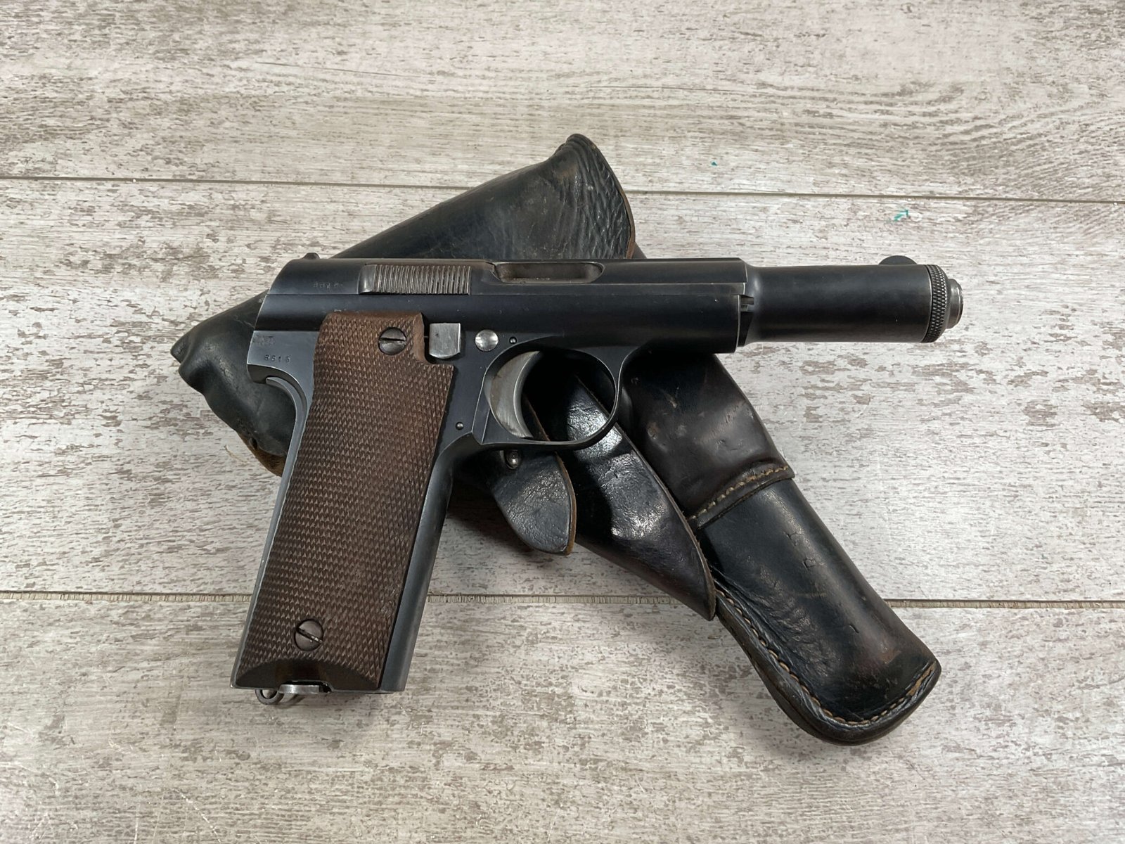 ASTRA 600 9MM WWII NAZI MARKED PISTOL RIG, MINTY #3-08116-BDH ...