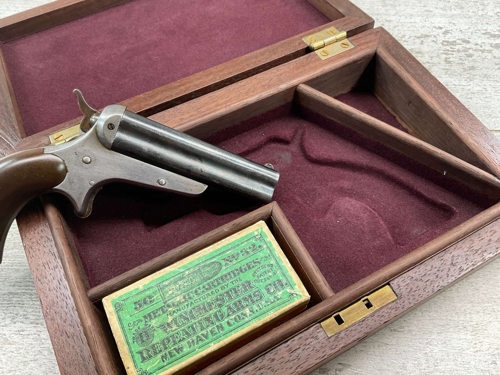 SHARPS & HANKINS MODEL 3A .32 RF 4 BARREL PEPPERBOX - Checkpoint Charlie's