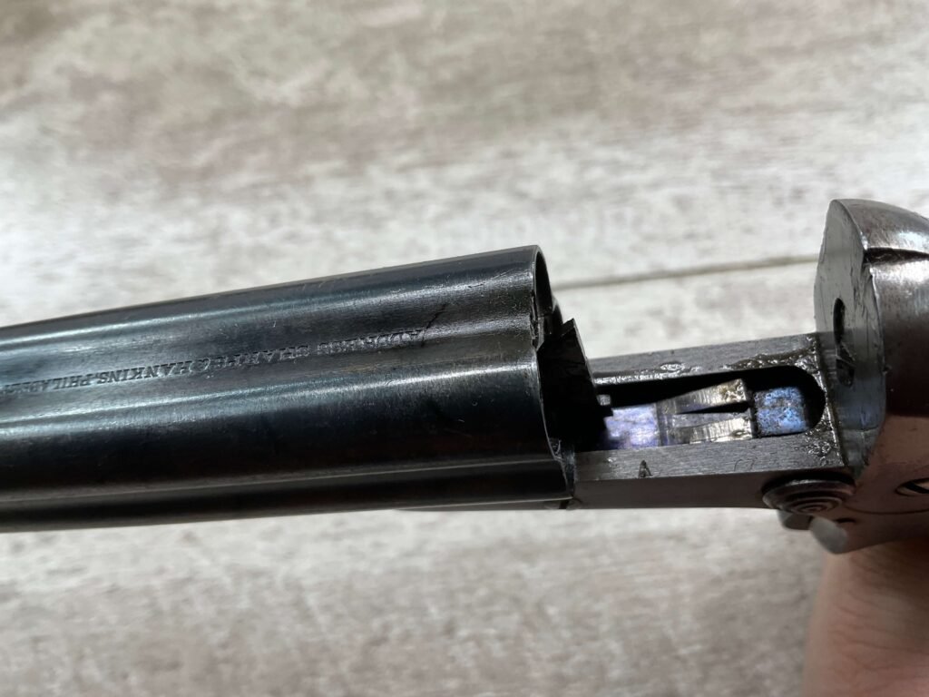 SHARPS & HANKINS MODEL 3A .32 RF 4 BARREL PEPPERBOX - Checkpoint Charlie's