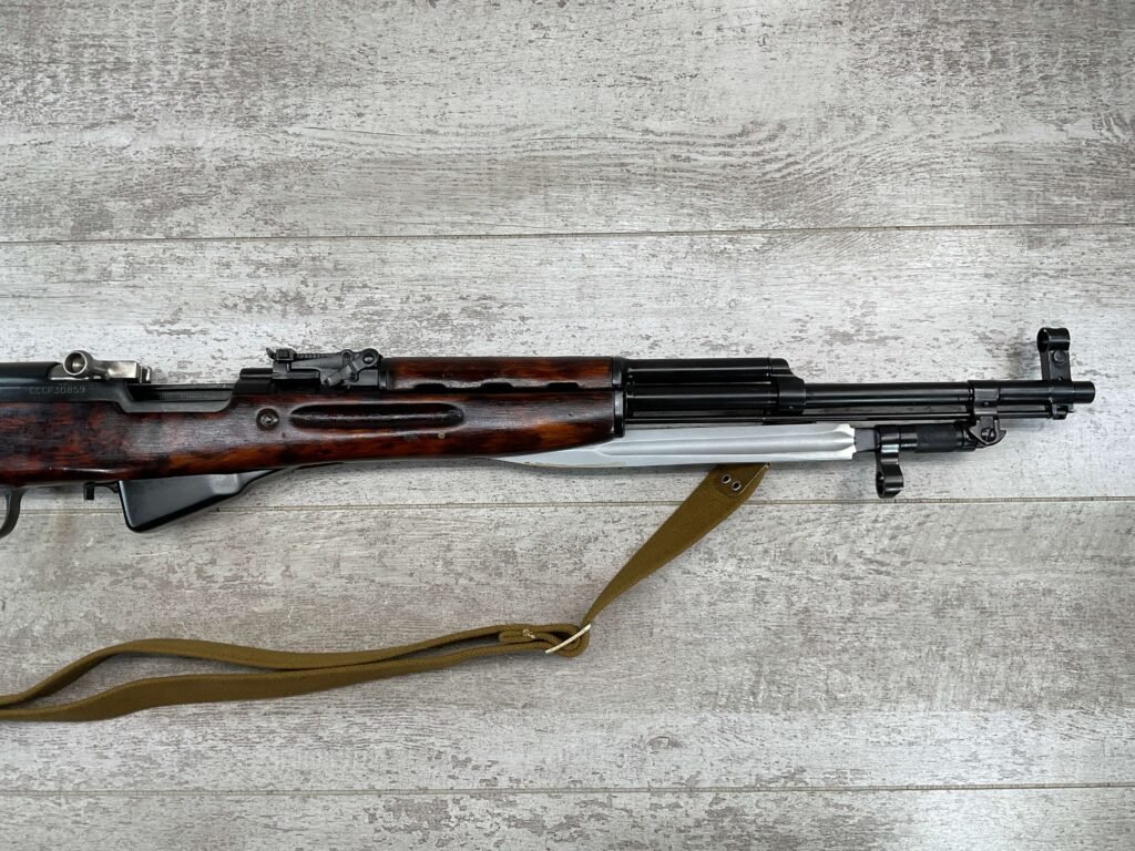 RUSSIAN SKS TULA 7.62x39 SEMI AUTO RIFLE W/BLADE BAYONET & SLING #3-10006-PF - Checkpoint Charlie's