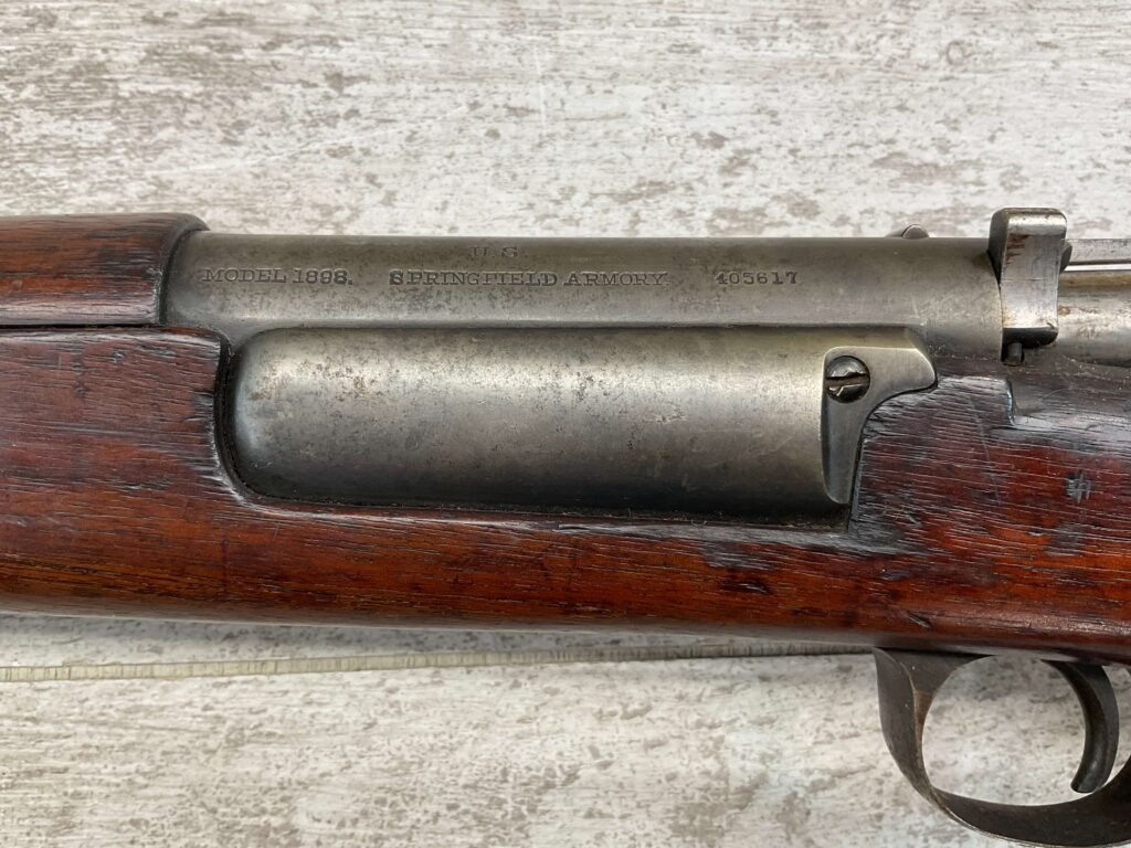 U.S. SPRINGFIELD 30-40 KRAG JORGENSEN MODEL 1898 BOLT ACTION RIFLE #3 ...