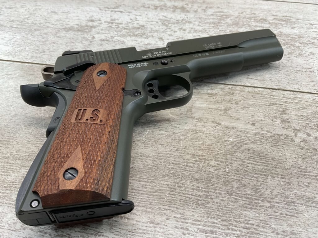 SIG SAUER 1911-22 .22LR SEMI AUTO PISTOL, LIKE NEW #3-10041-DH ...