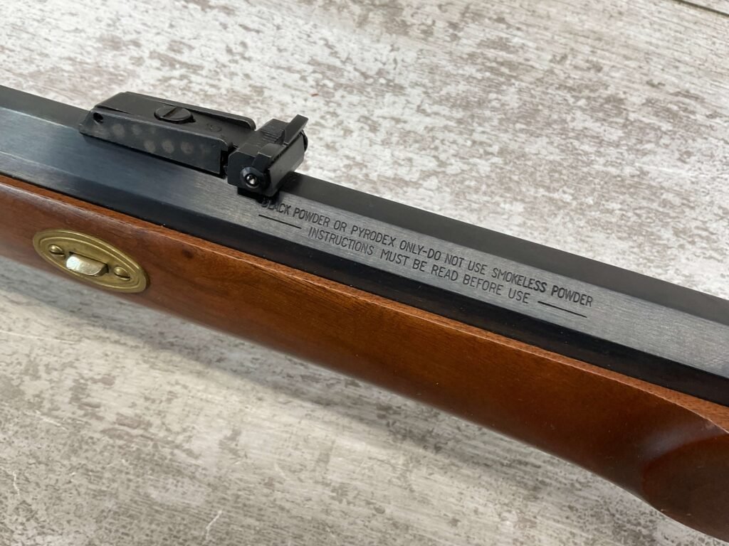 THOMPSON CENTER HAWKEN .54 CAL BLACK POWDER PERCUSSION RIFLE #3-10068 ...