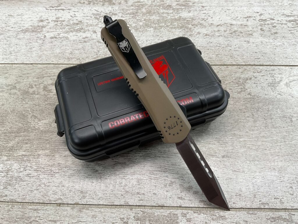 COBRATEC OTF KNIFE FS-3 COLLECTION "WE THE PEOPLE", NEW #3-11014-PF ...