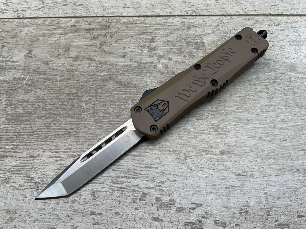 COBRATEC OTF KNIFE FS-3 COLLECTION "WE THE PEOPLE", NEW #3-11014-PF ...