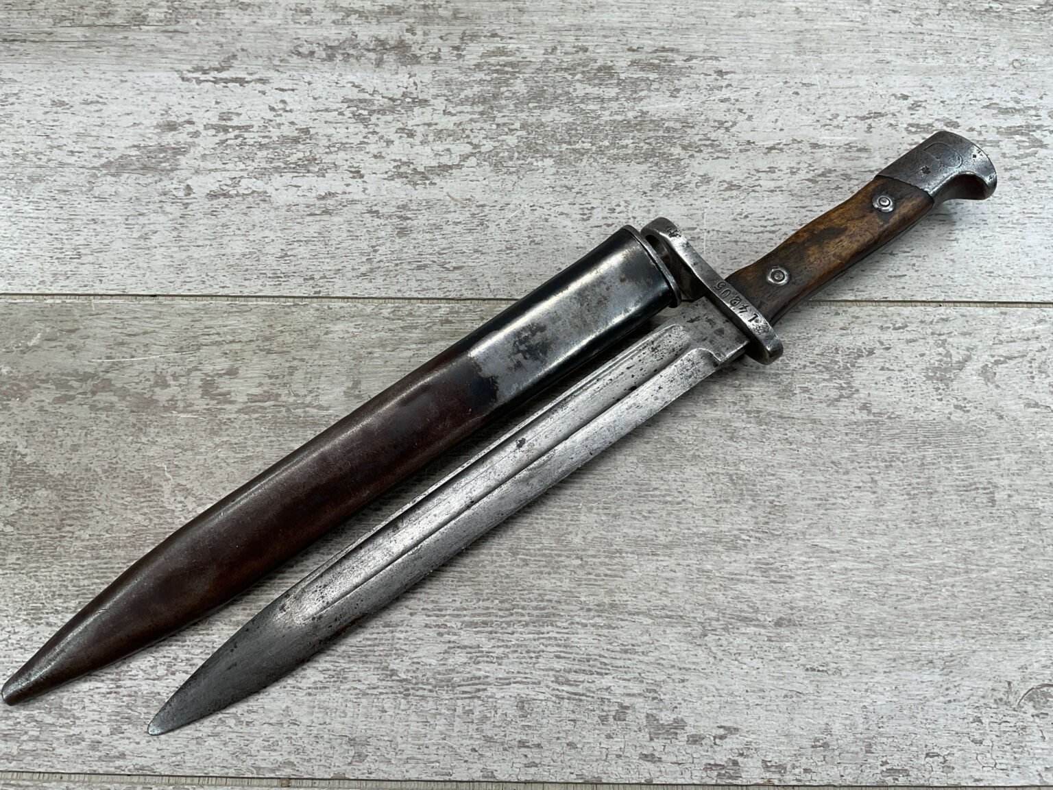 TURKISH MODEL 1935 MAUSER RIFLE BAYONET, WWI #3-11011-PF - Checkpoint ...