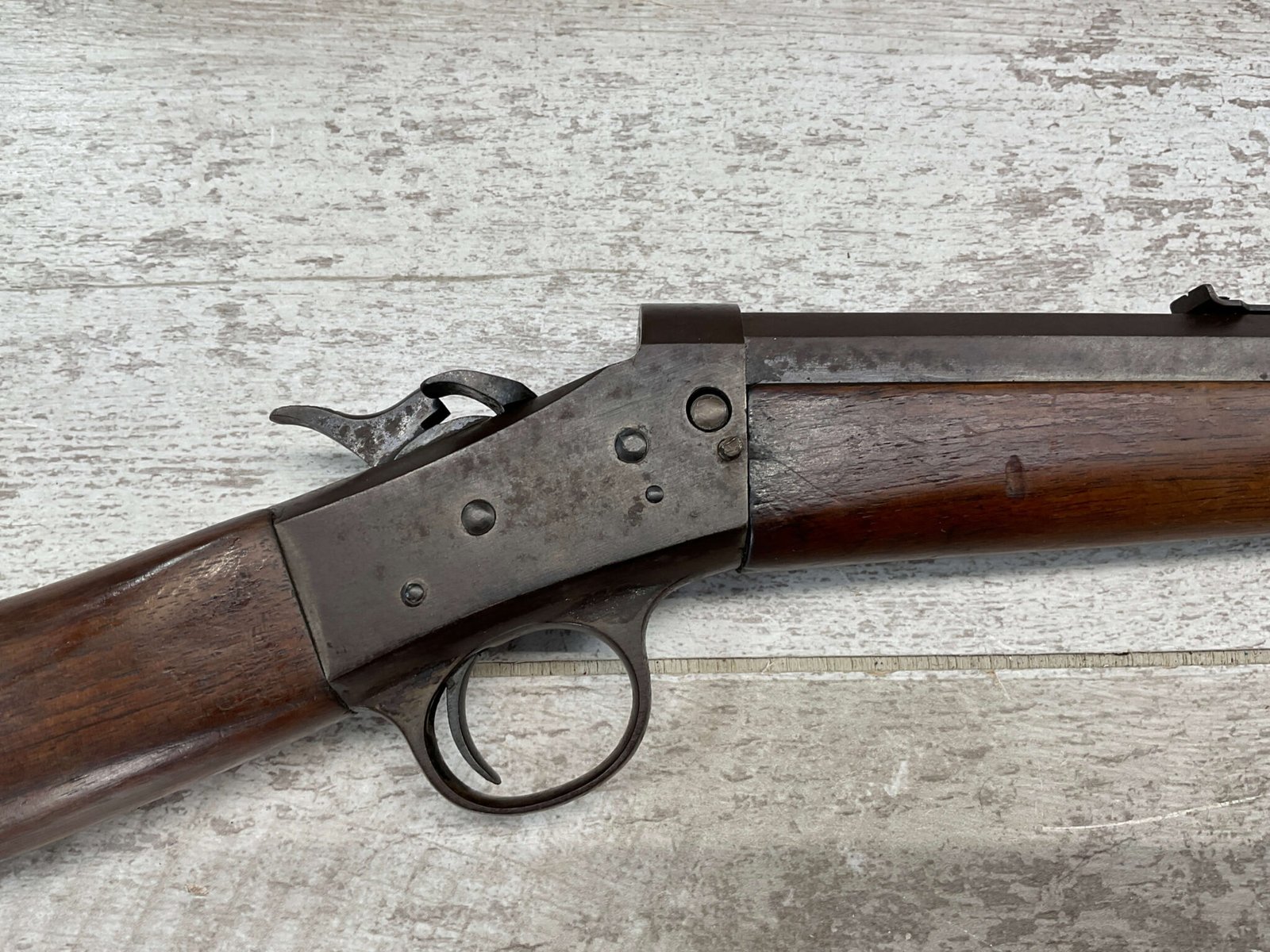 REMINGTON MODEL 4 TAKEDOWN ROLLING BLOCK .22 LR RIFLE #3-12002-PF ...