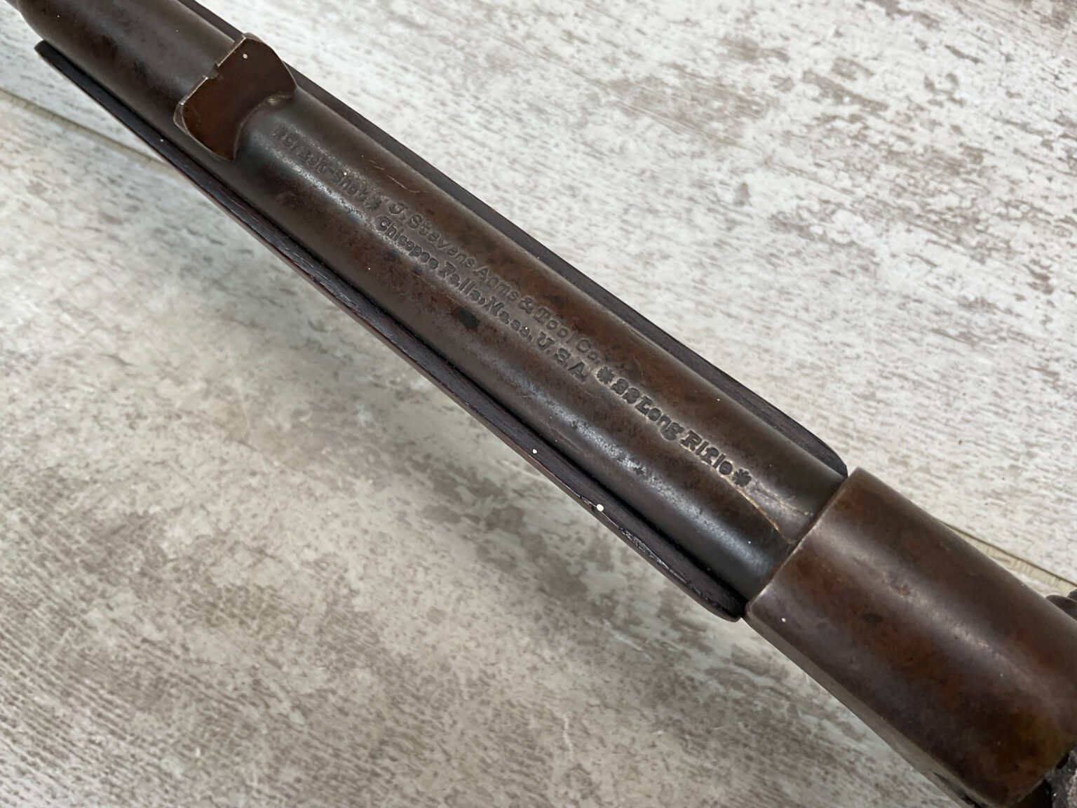 J STEVENS CRACKSHOT .22LR SINGLE SHOT FALLING BLOCK RIFLE #3-12010-PF ...
