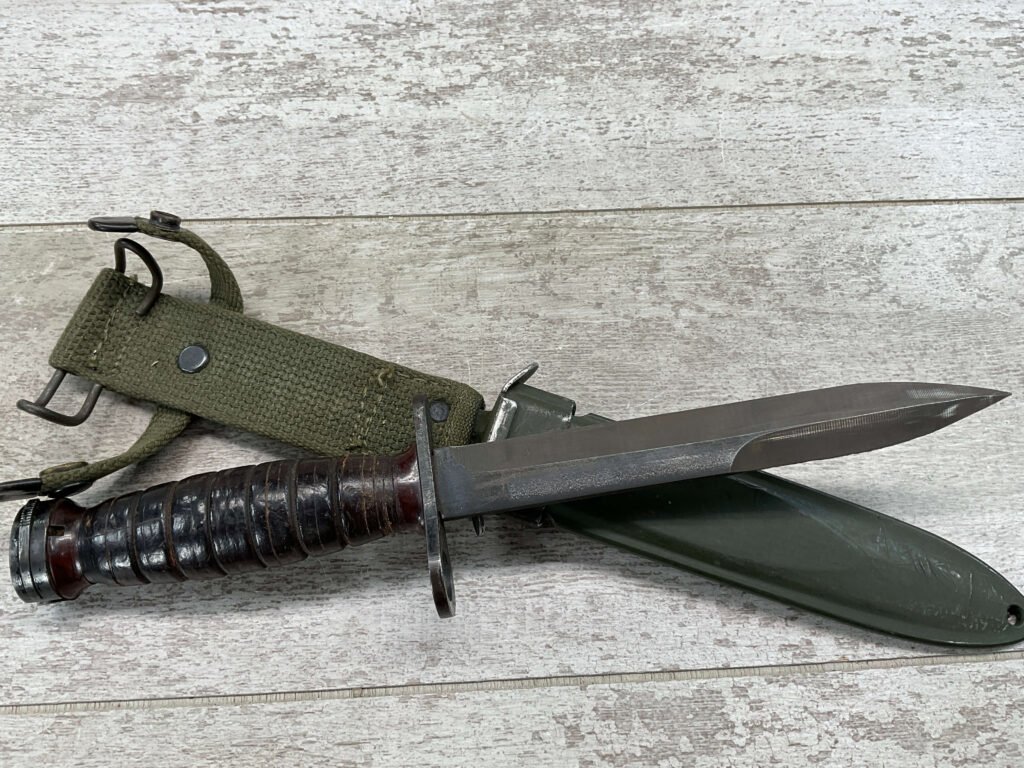 US M4 PAL BAYONET W/USM8 SCABBARD #3-12035-PF - Checkpoint Charlie's