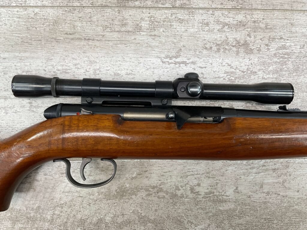 REMINGTON 550-1 .22RF SEMI AUTO RIFLE W/WEAVER J4 SCOPE - Checkpoint ...