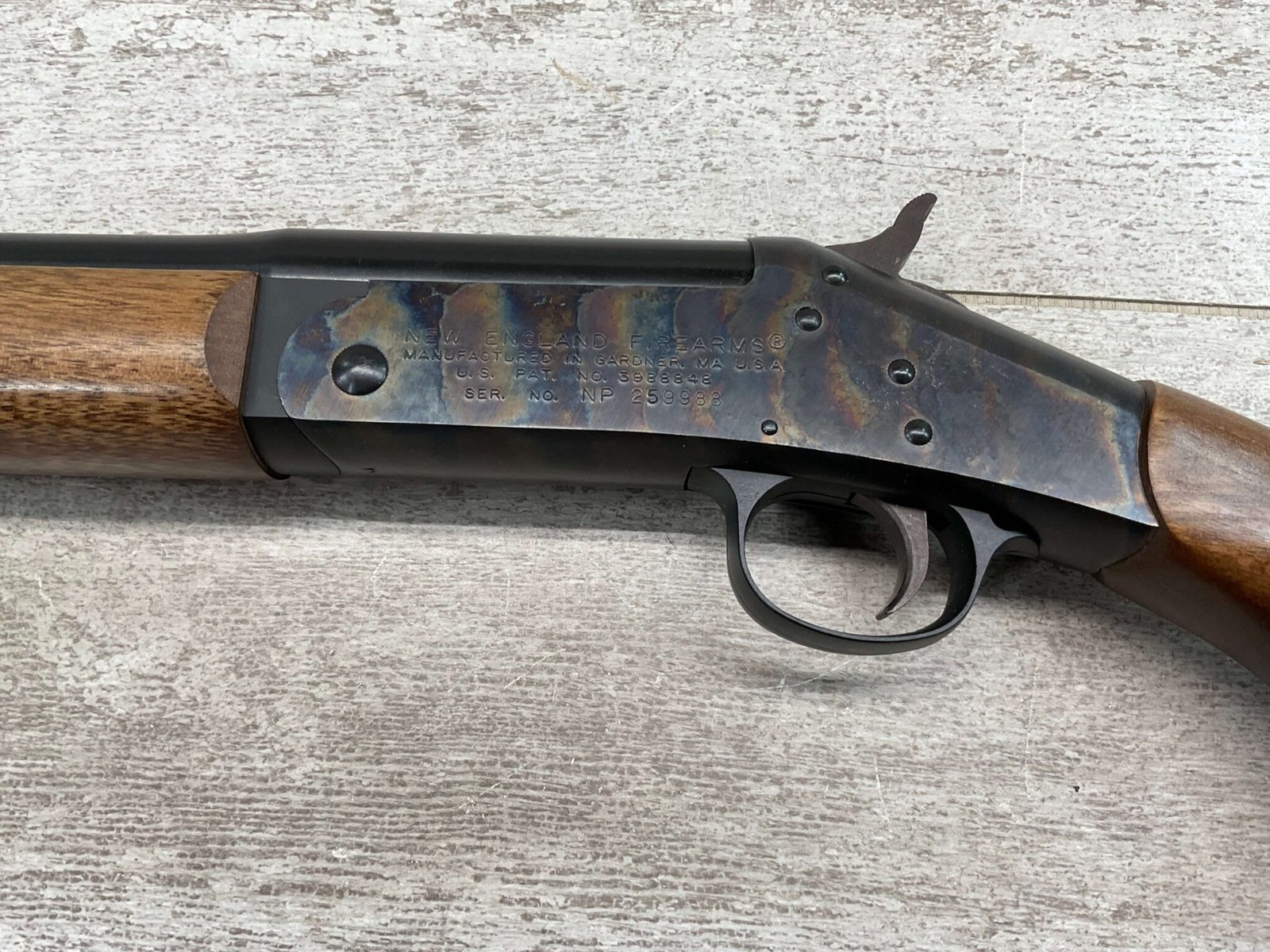 NEW ENGLAND FIREARMS NEF PARDNER 20 GAUGE 3" CHAMBER TOP BREAK SINGLE ...