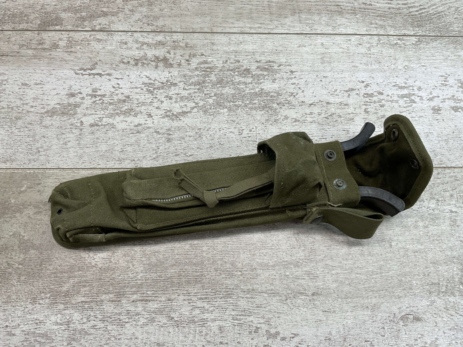VIETNAM WAR M16 USGI XM3 BIPOD W/CANVAS CASE #4-01009-PB - Checkpoint ...