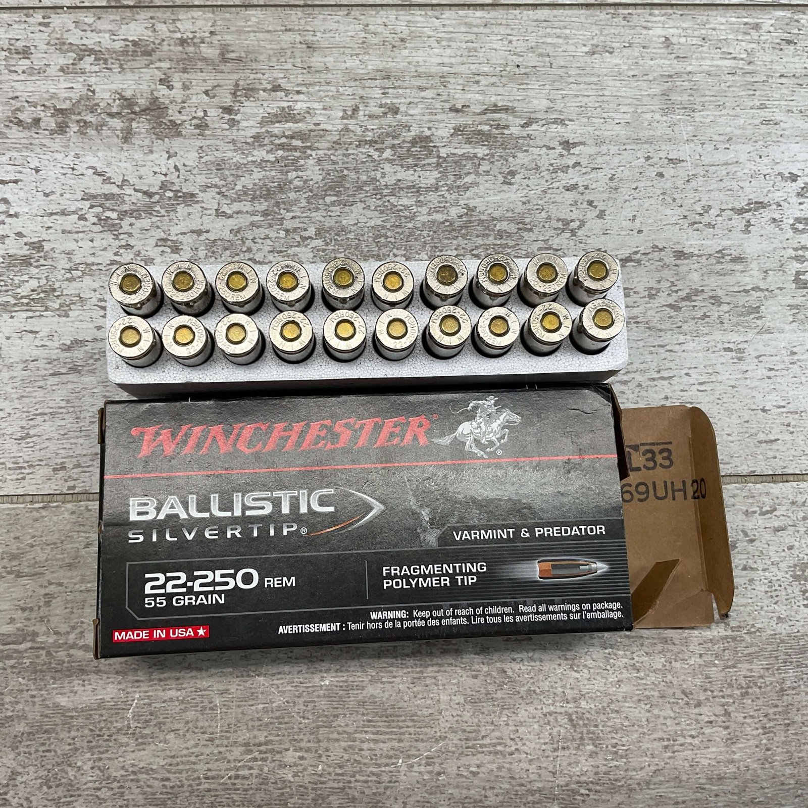 WINCHESTER BALLISTIC SILVERTIP .22-250 REMINGTON 55 GRAIN - Checkpoint ...