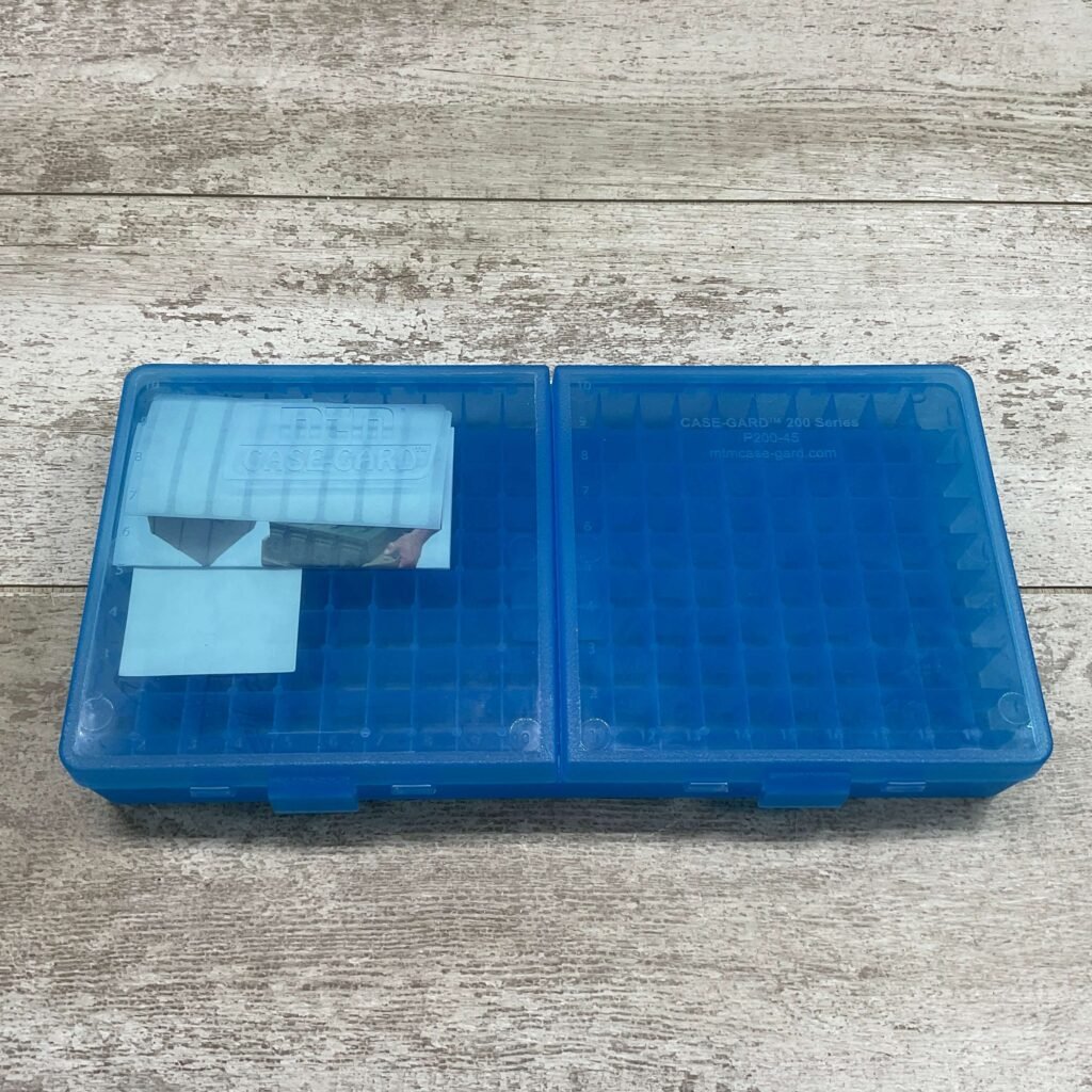 MTM CASE-GUARD P200-45 AMMO BOX 200 ROUND FLIP TOP 10MM #4-01022-PF ...