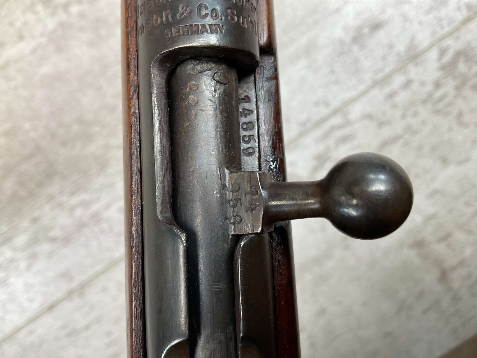 SIMSON & CO. SUHL GERMANY .22LR BOLT ACTION RIFLE, SCARCE - Checkpoint ...