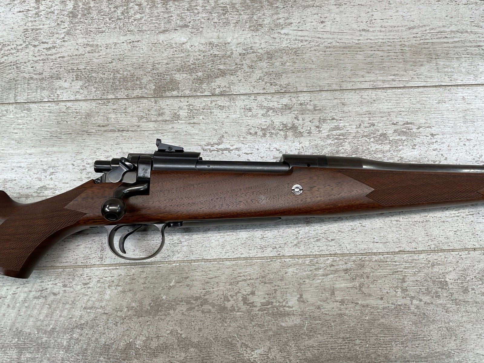 ENFIELD 1917 .303 CALIBER BRITISH SPORTERIZED BOLT ACTION RIFLE, MINTY ...
