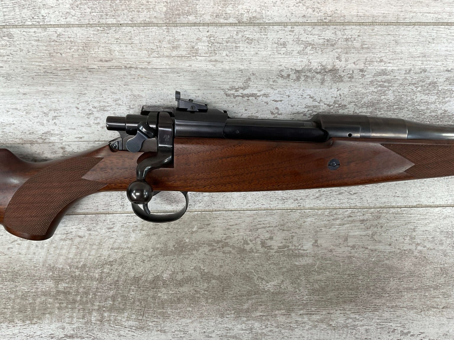 ENFIELD 1917 .303 CALIBER BRITISH SPORTERIZED BOLT ACTION RIFLE, MINTY ...