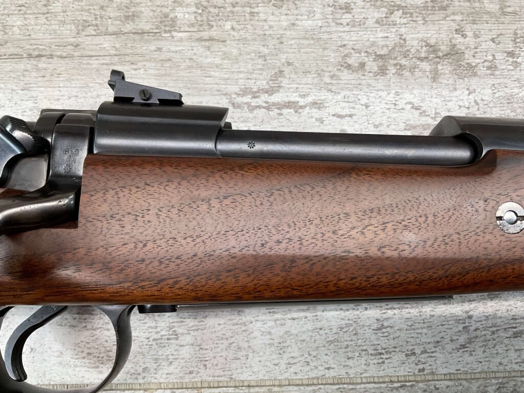 ENFIELD 1917 .303 CALIBER BRITISH SPORTERIZED BOLT ACTION RIFLE, MINTY ...