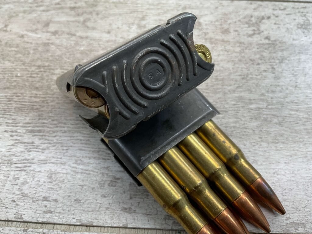 SPRINGFIELD ARMORY M1 GARAND CLIP W/ SPFLD 30-06 AMMO - Checkpoint ...