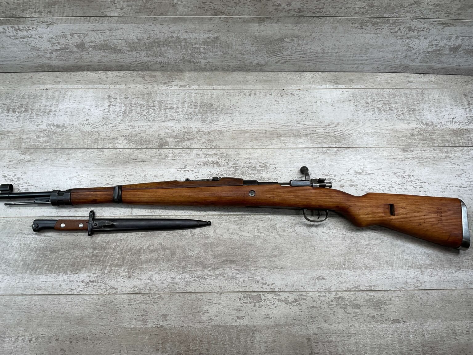 YUGOSLAVIAN M48 MILITARY MAUSER SEMI AUTO RIFLE W/ BAYONETYUGOSLAVIAN ...