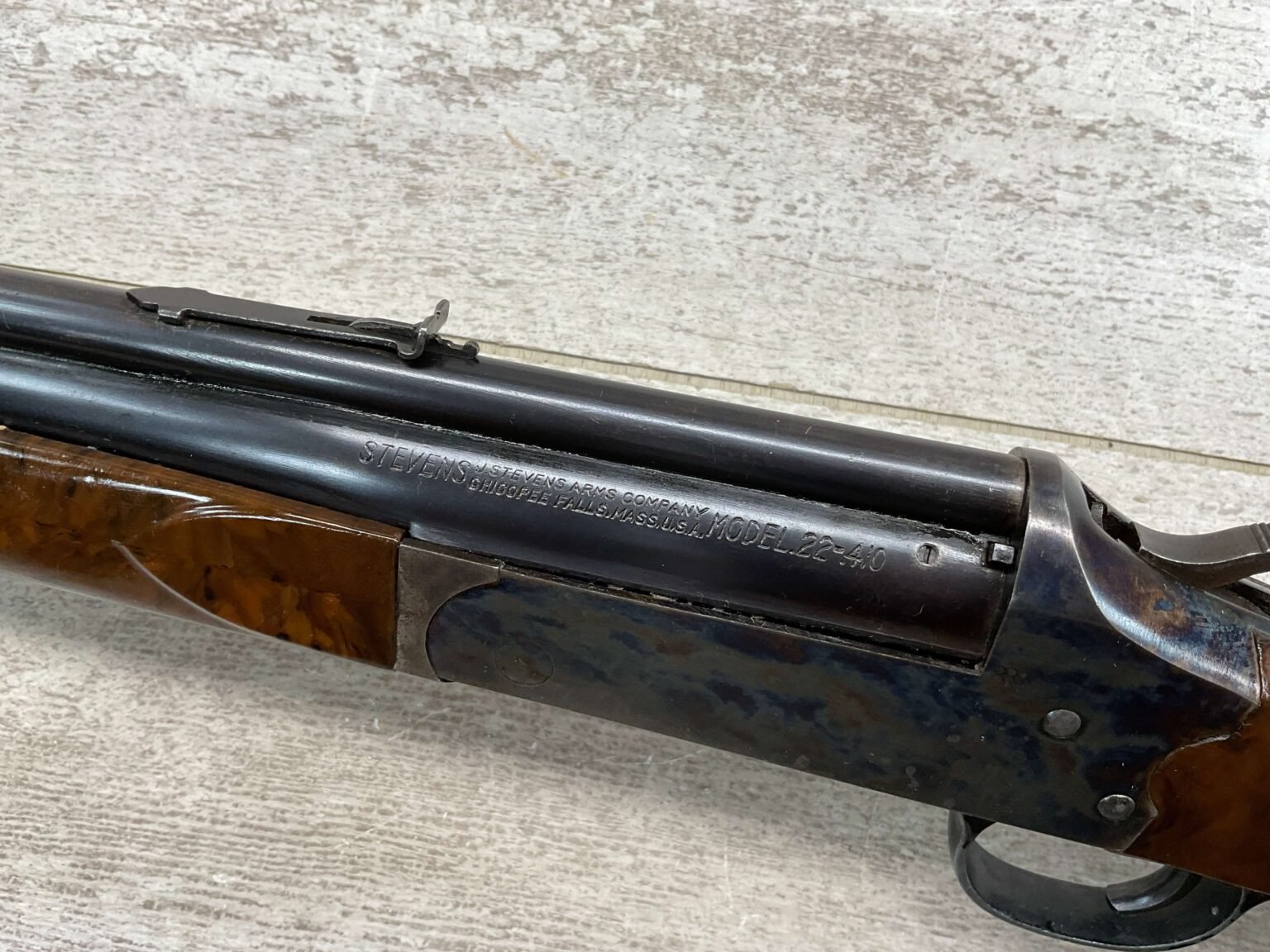 STEVENS MODEL .22-.410 O/U SINGLESHOT SHOTGUN BREAK ACTION STEVENS ...