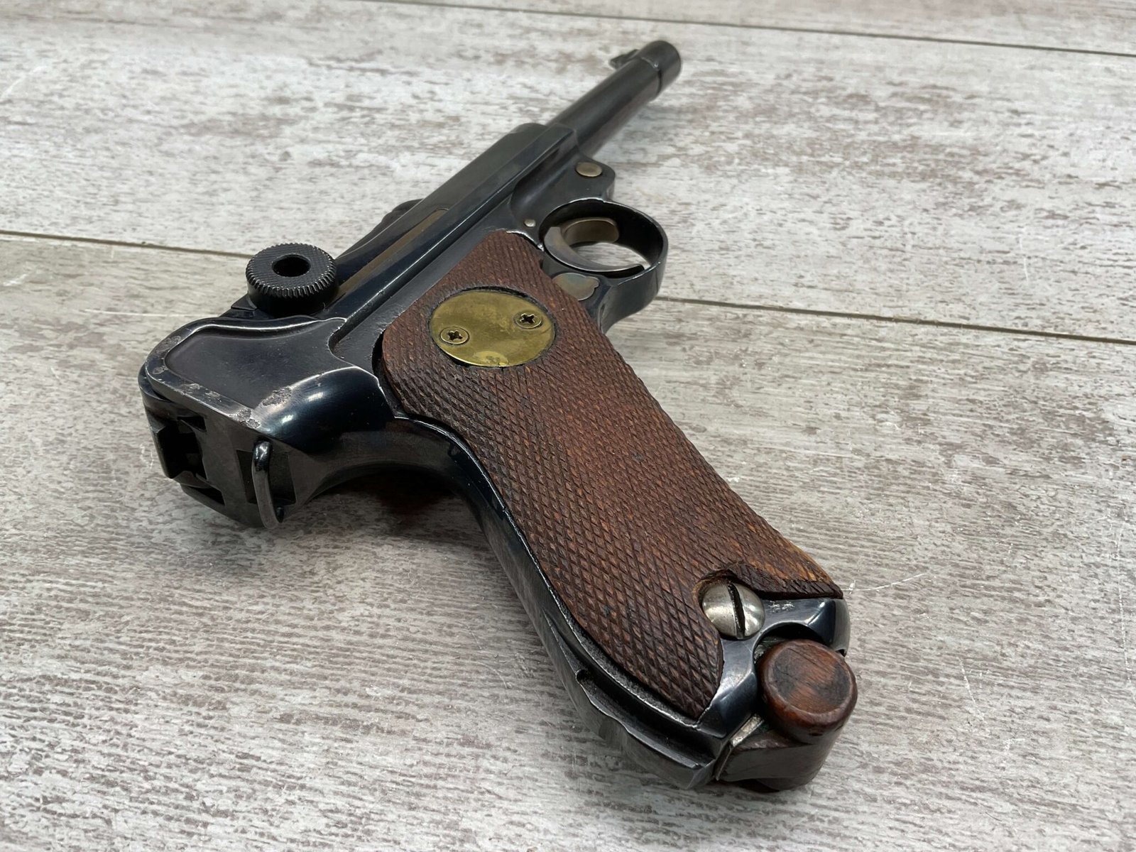 DWM LUGER P08 FINNISH CAPTURE REWORKED SEMI AUTO PISTOL - Checkpoint ...