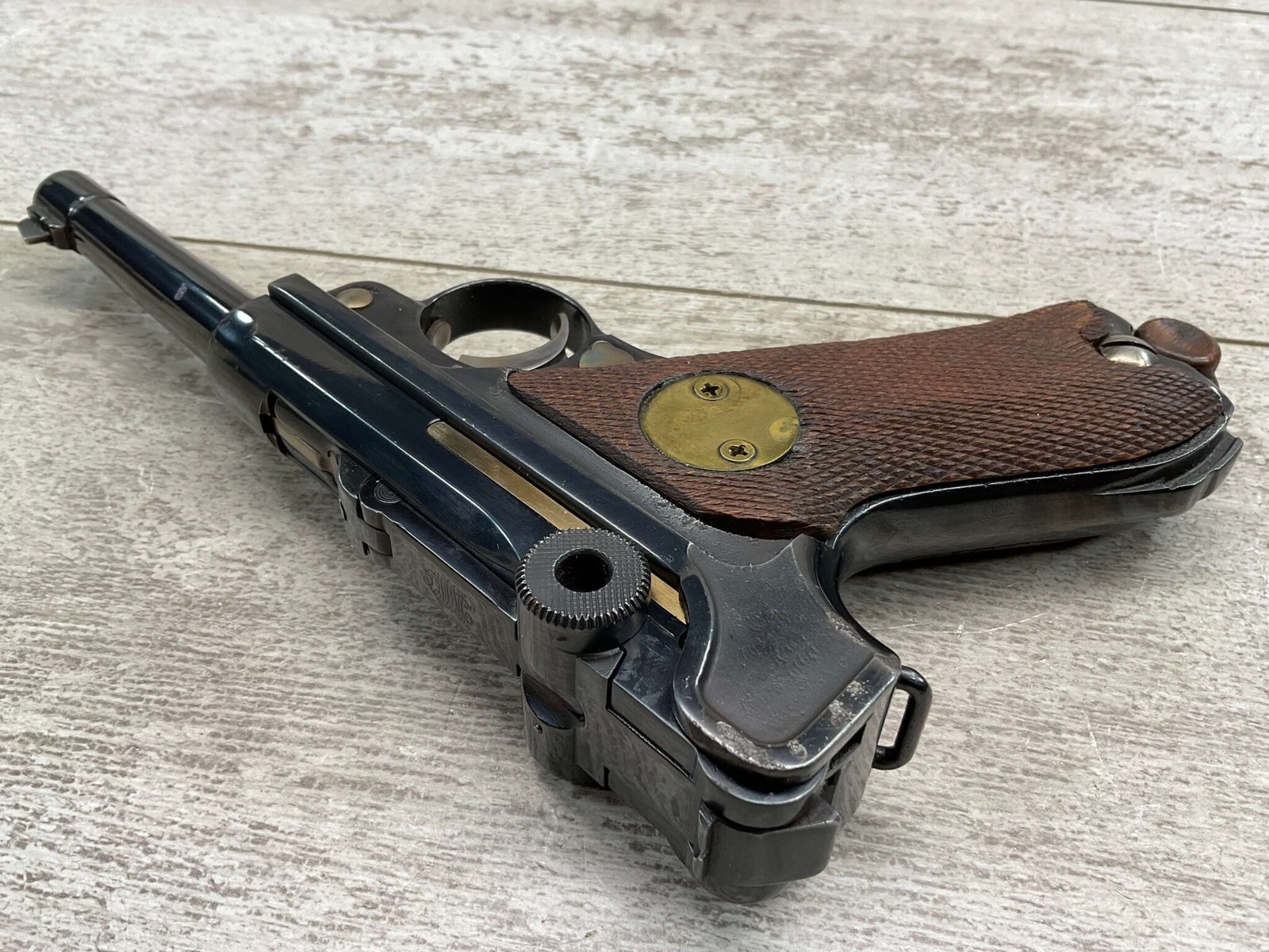 DWM LUGER P08 FINNISH CAPTURE REWORKED SEMI AUTO PISTOL - Checkpoint ...