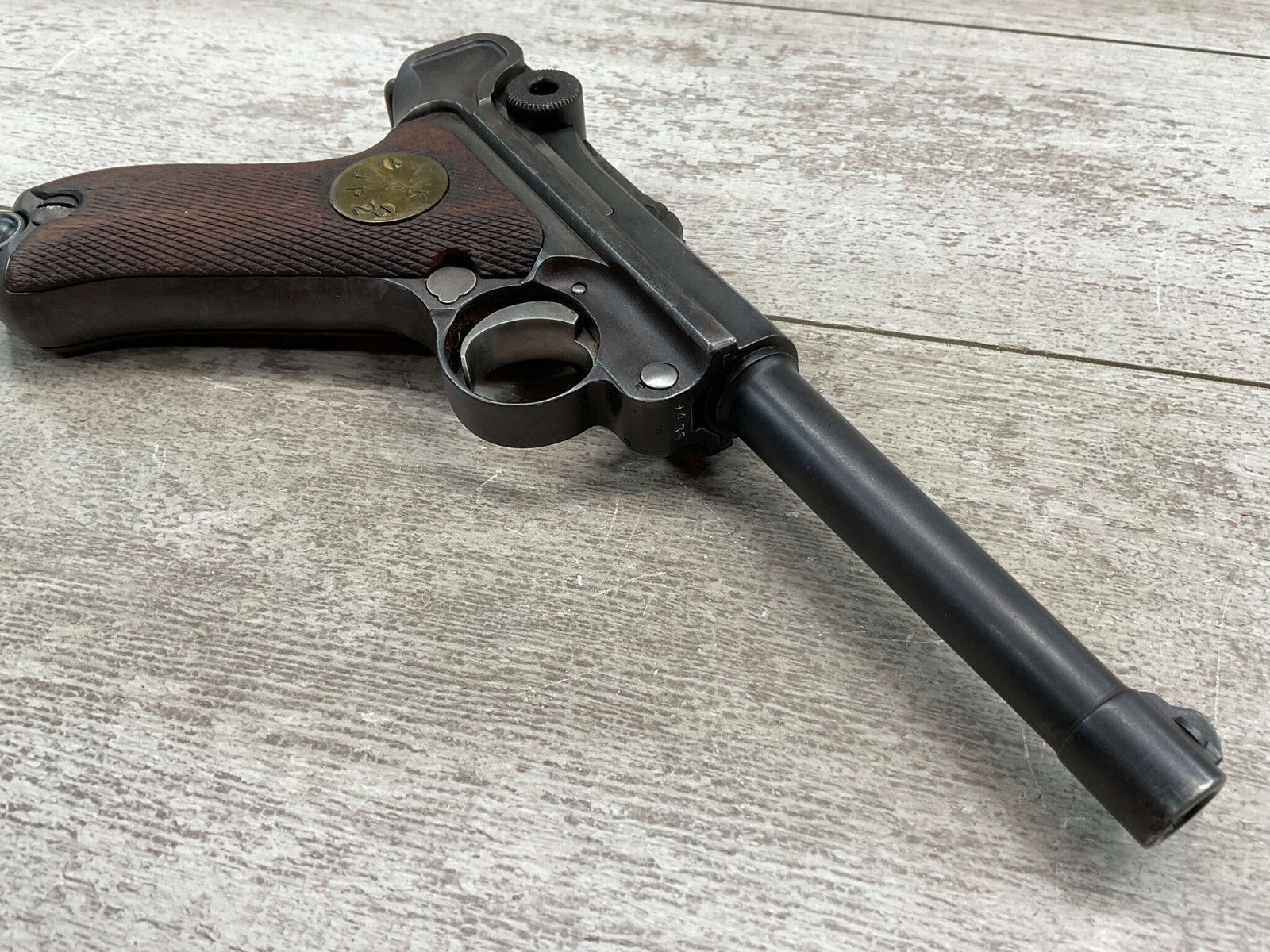DWM LUGER P08 FINNISH CAPTURE REWORKED SEMI AUTO PISTOL - Checkpoint ...