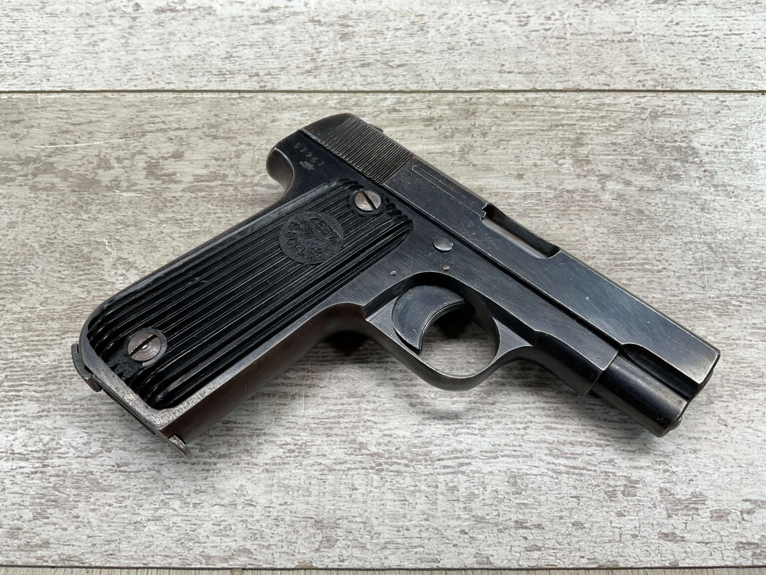 UNIQUE MODEL 17 7.65MM WaA251 MARKED SEMI AUTO PISTOL - Checkpoint ...