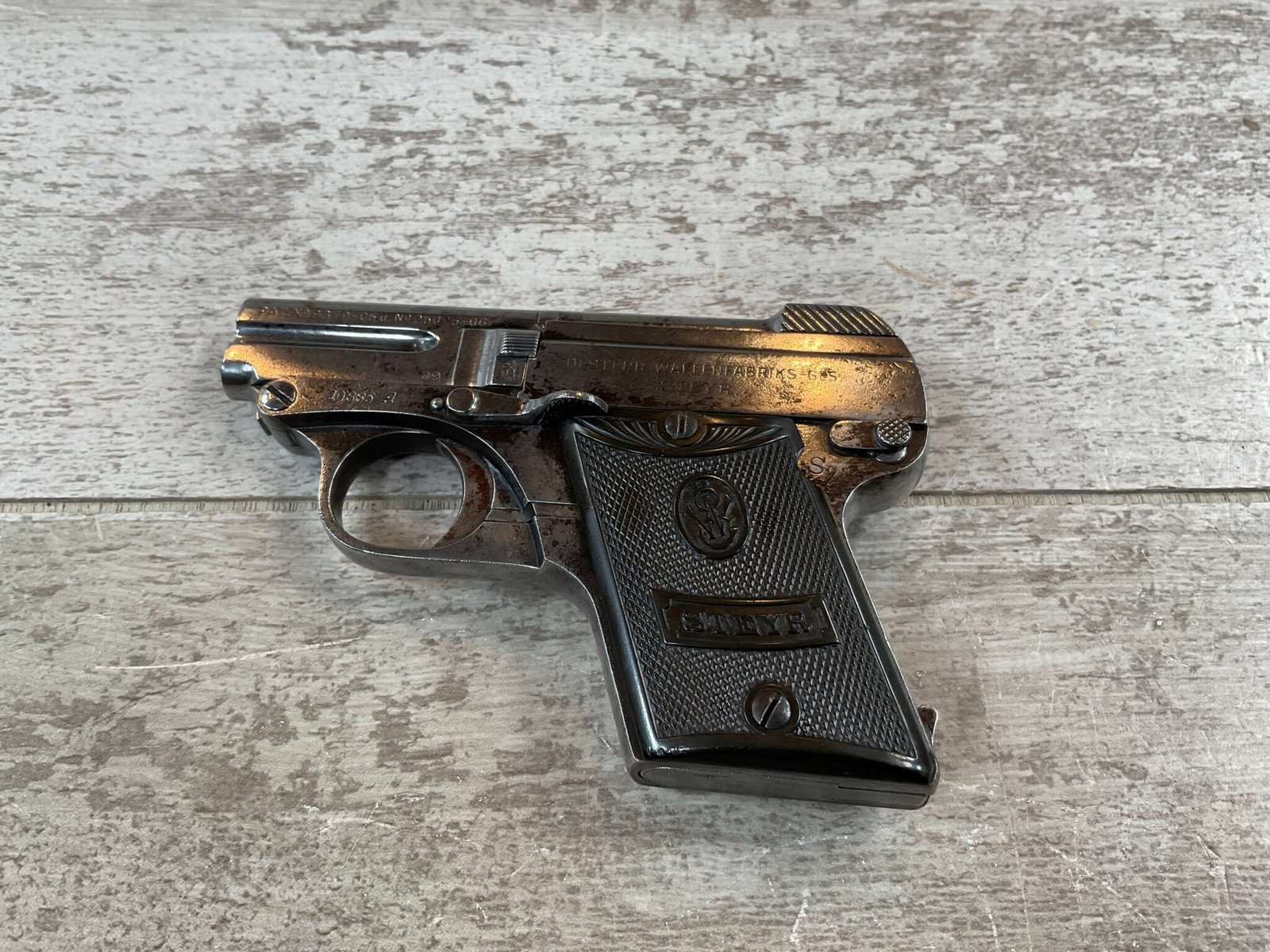 STEYR PIEPER MODEL 1908 .25 AUTO SEMI AUTO VEST/POCKET PISTOL