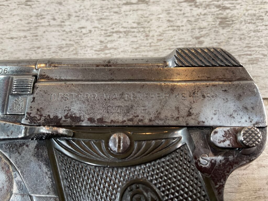 STEYR PIEPER MODEL 1908 .25 AUTO SEMI AUTO VEST/POCKET PISTOL