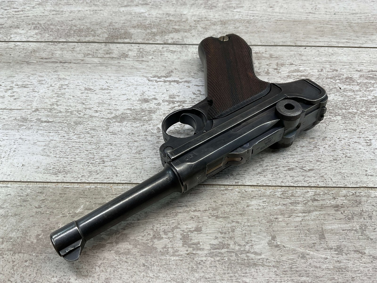 ERFURT LUGER P08 1917 CHAMBER DATE 9MM SEMI AUTO PISTOL - Checkpoint ...