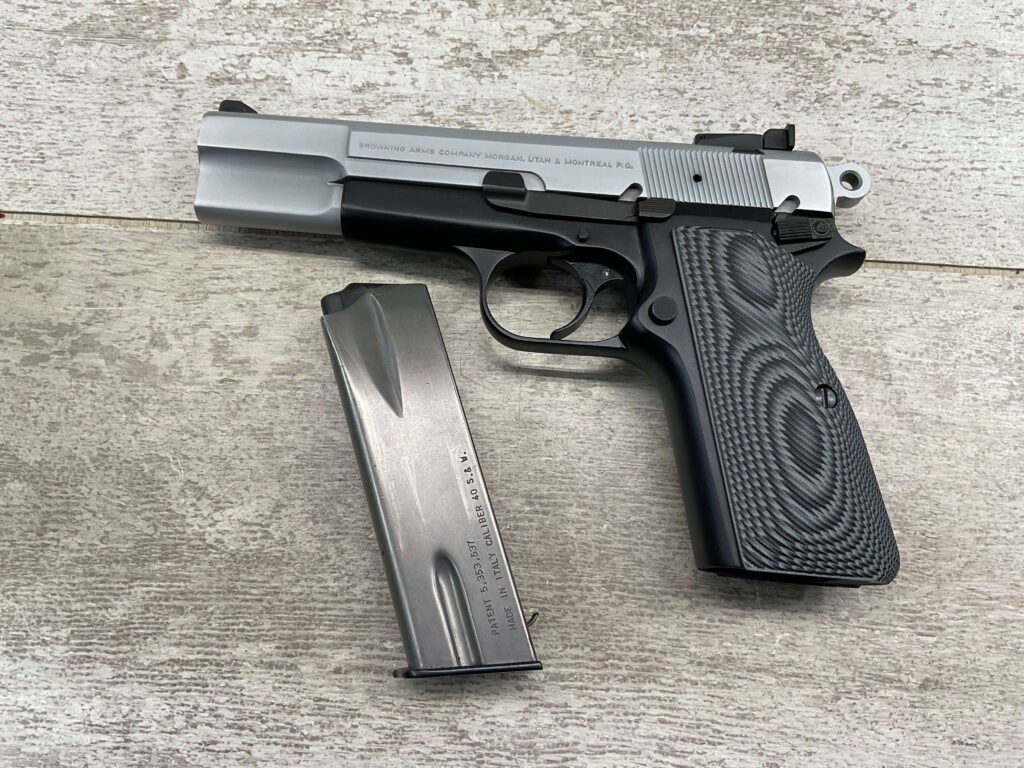 FN BROWNING HI POWER .40 S&W DUO TONE MGW CUSTOM EDITION PISTOL ...
