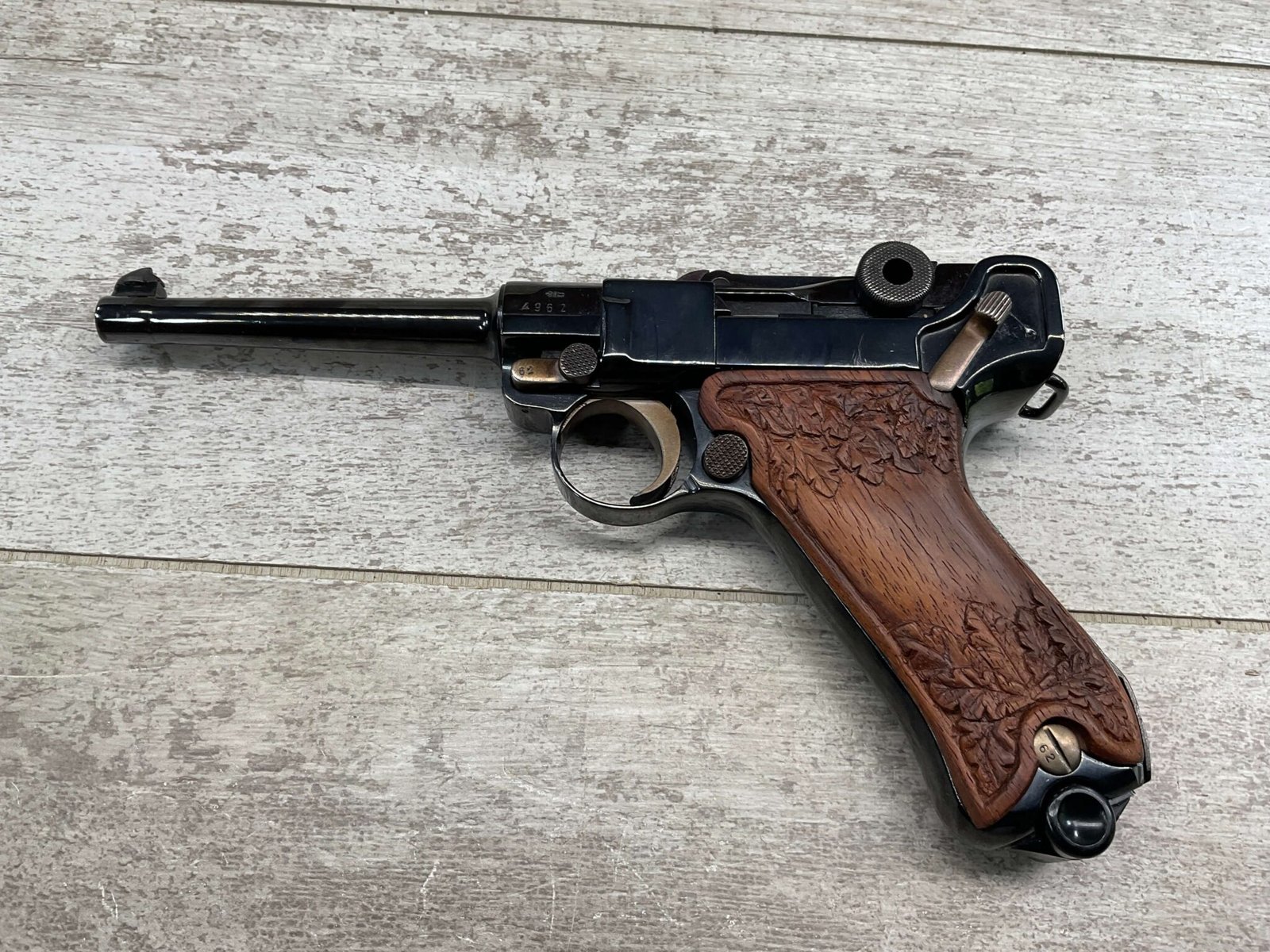 MAUSER 1938 LUGER P08 30CAL SEMI AUTO PISTOL - Checkpoint Charlie's