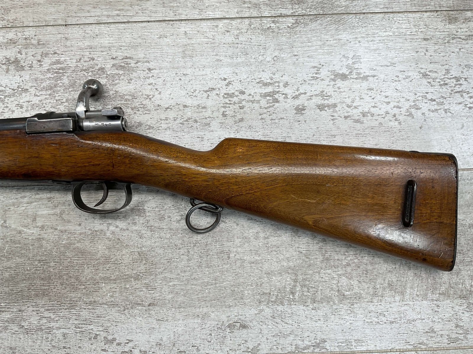 SPANISH OVIEDO MODEL 1895 CARBINE 7X57 MAUSER BOLT ACTION RIFLE ...