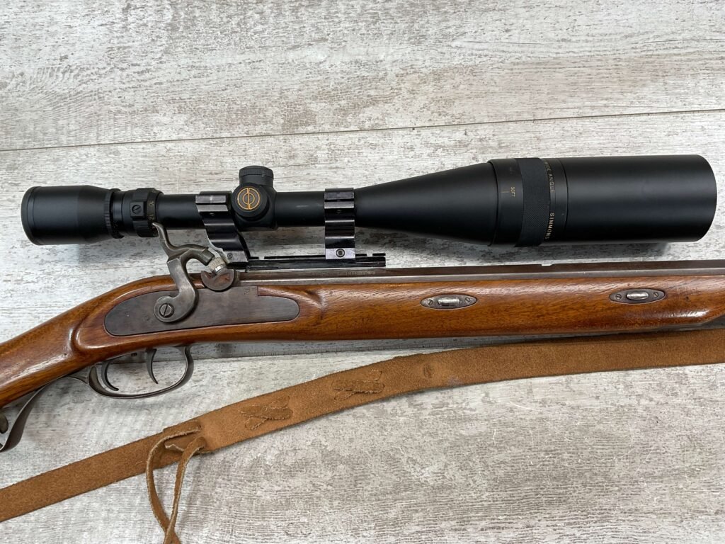 LYMAN GREAT PLAINS MUZZLELOADING RIFLE 50 CAL W/SCOPE - Checkpoint ...